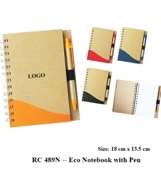 Eco Notebooks Supplier Malaysia - Corporate Gift